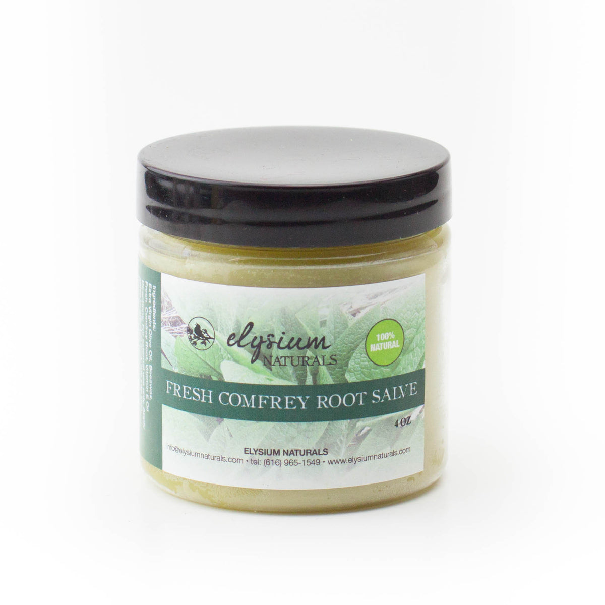 Fresh Comfrey Root Salve – Elysium Naturals LLC